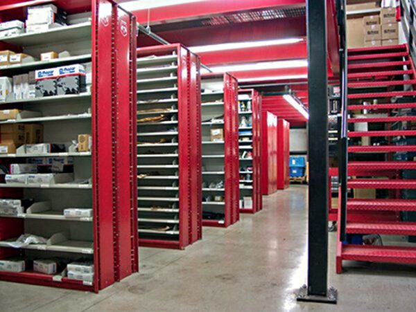 Automotive Metal Shelving