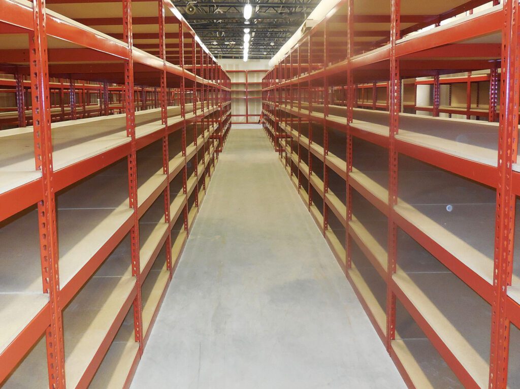 Boltless Metal Shelving