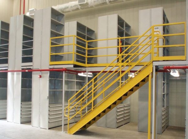 High Density Metal Shelving | Multi Level Shelving