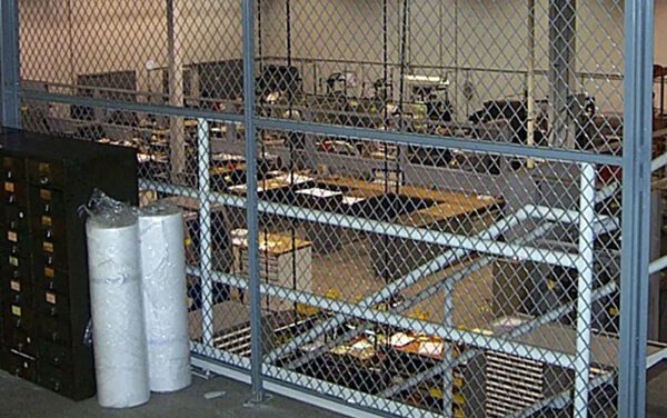Wire Security Cages, Partitions & Lockers