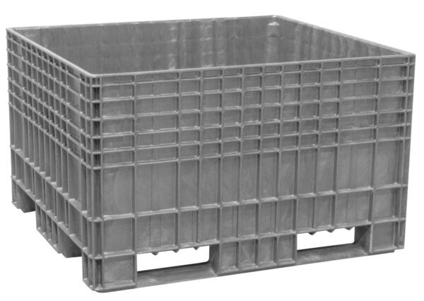 Buckhorn BF484429 Bulk Container - Gray | Plastic Totes